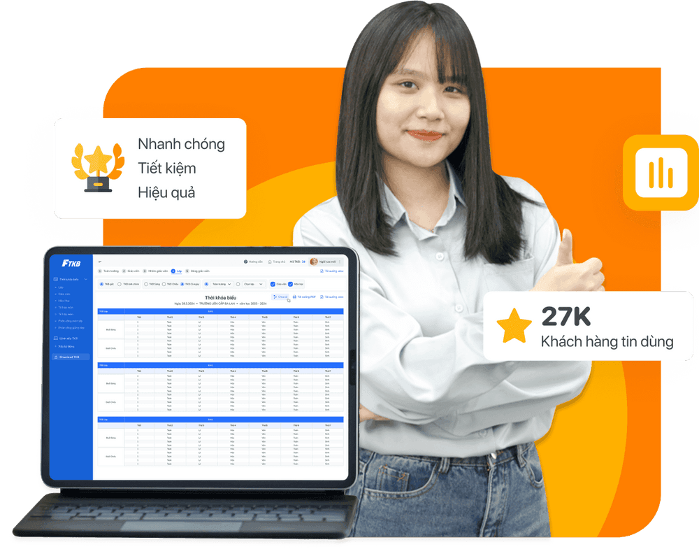 FTKB - Xếp Thời Khoá Biểu Thông Minh | ftkb.ai